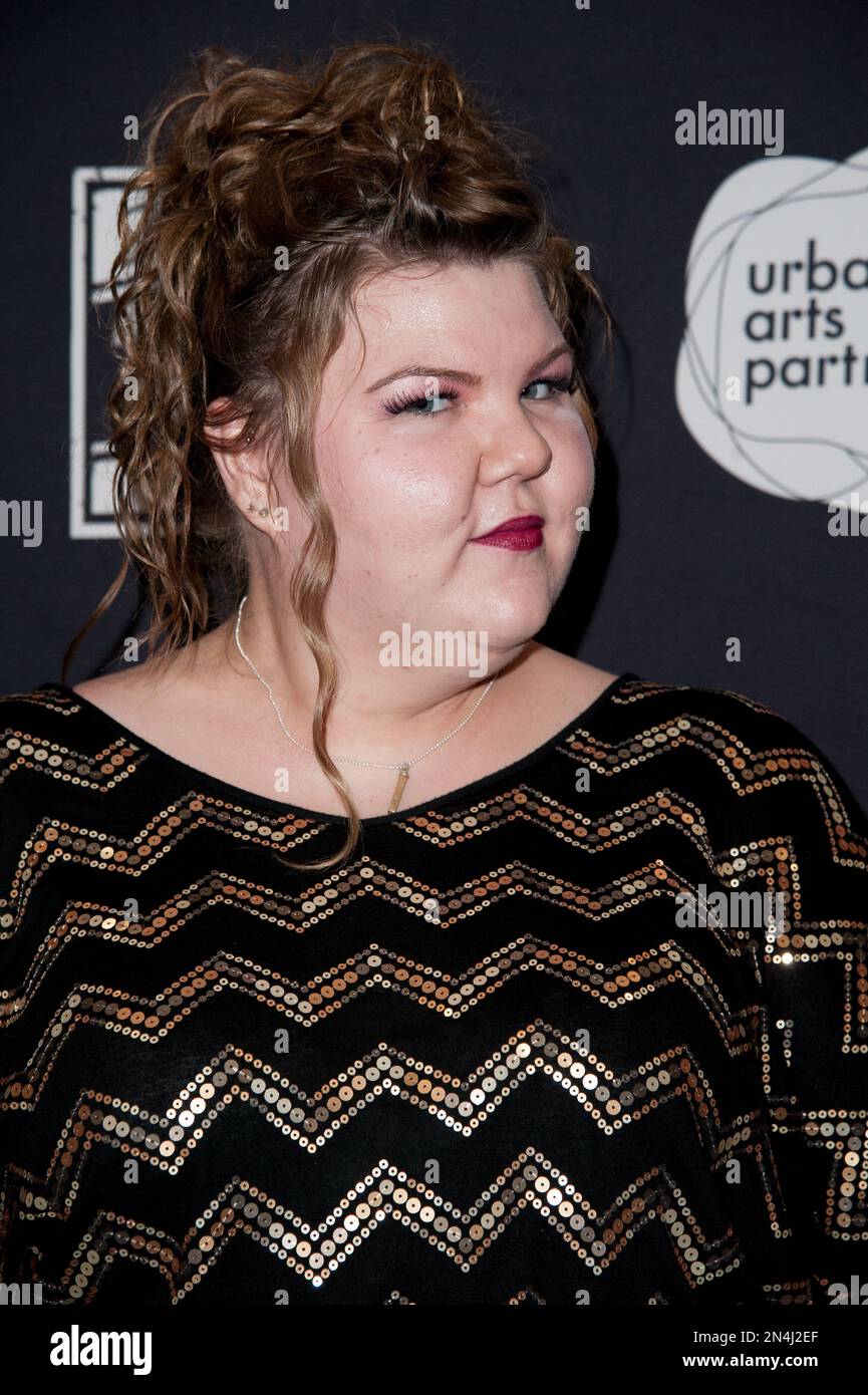 Ashley Fink arrives at the 4th Annual Production Of The 24 Hour Plays ...