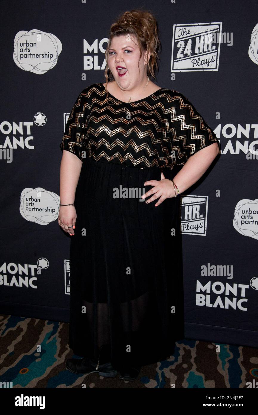 Ashley Fink arrives at the 4th Annual Production Of The 24 Hour Plays ...