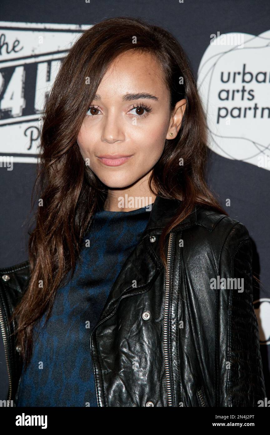 Ashley Madekwe arrives at the 4th Annual Production Of The 24 Hour ...