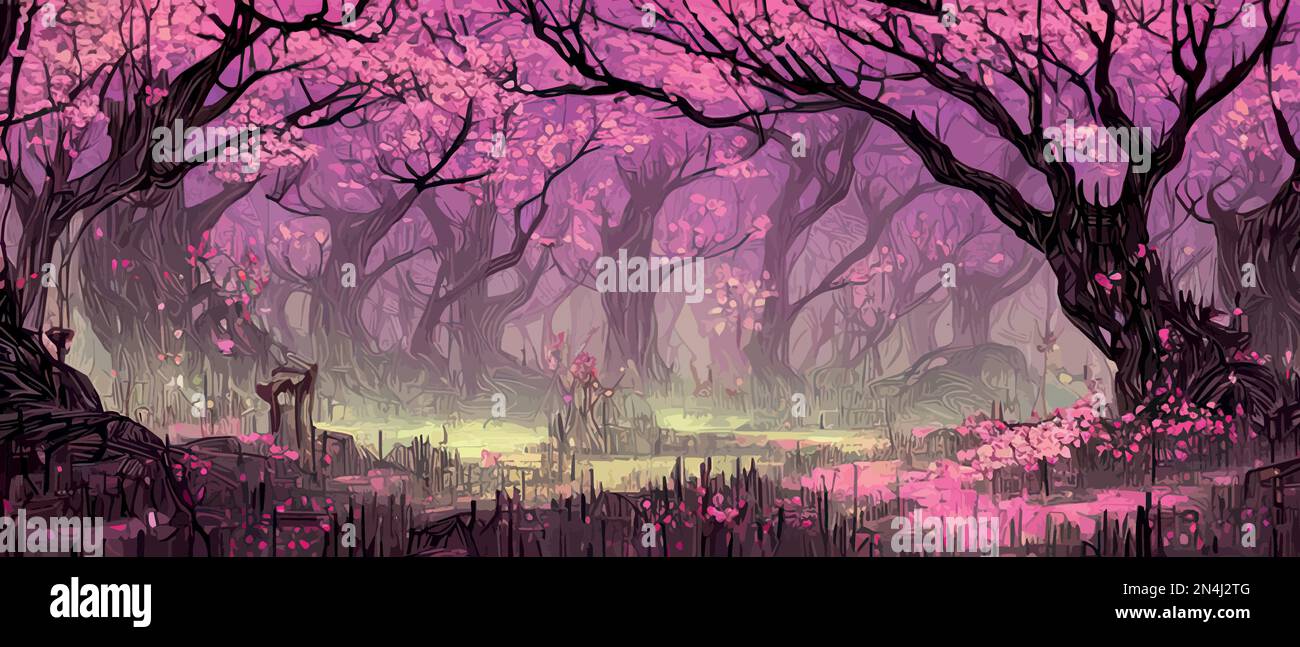 Woods creek Stock Vector Images - Alamy