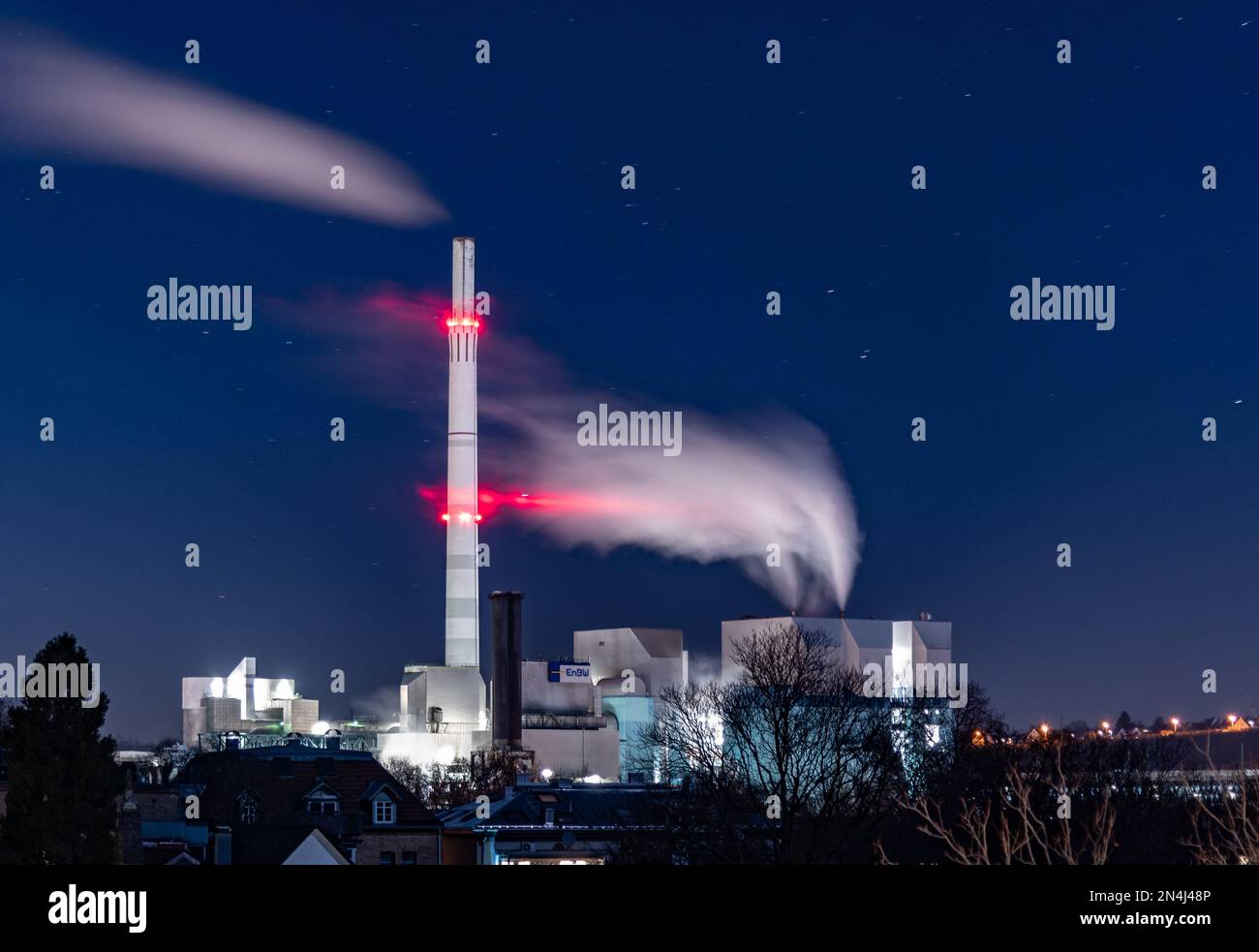 The Munster power station-Bad Cannstatt, Germany Stock Photo - Alamy