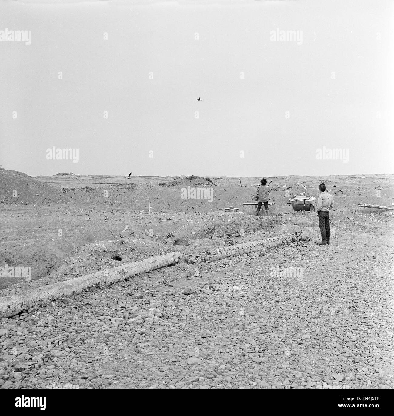 This is a general view of the site on Amchitka Island, Alaska, shown ...