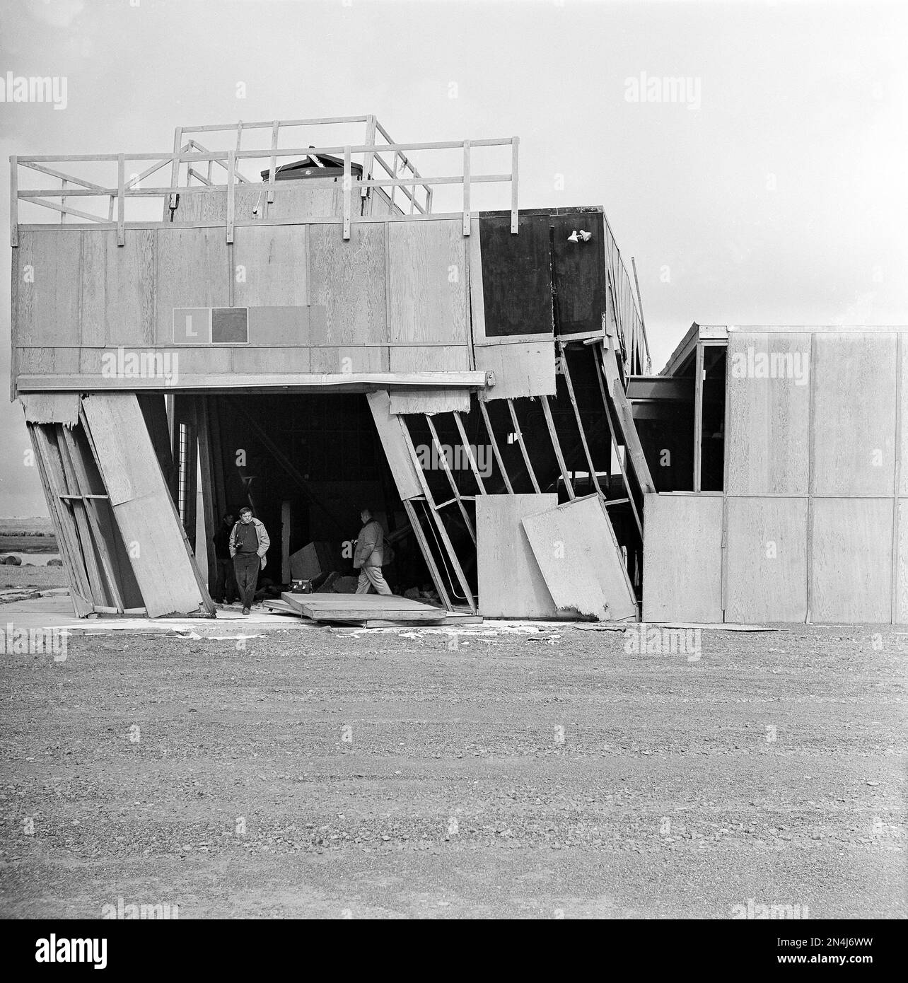 Time and weather have taken their toll on this World War II era dock on ...