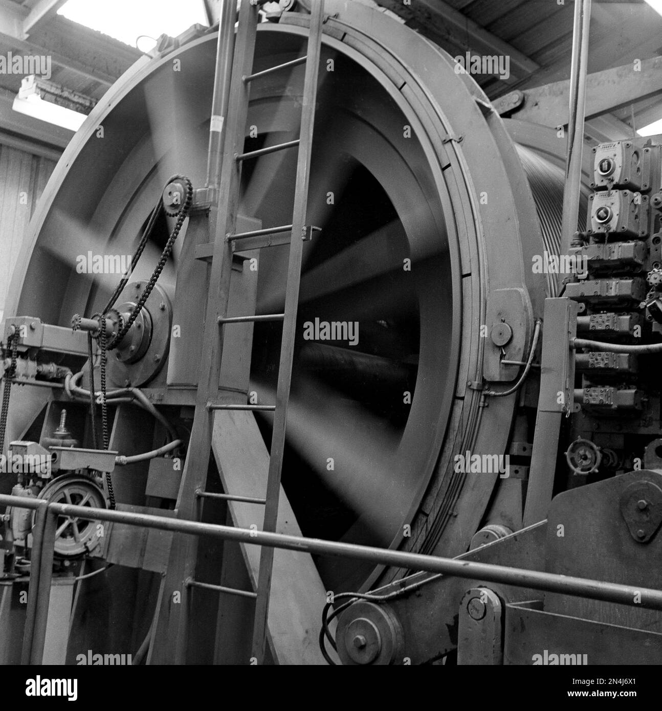 Machinery at Amchitka Island in Alaska, where underground nuclear bomb ...