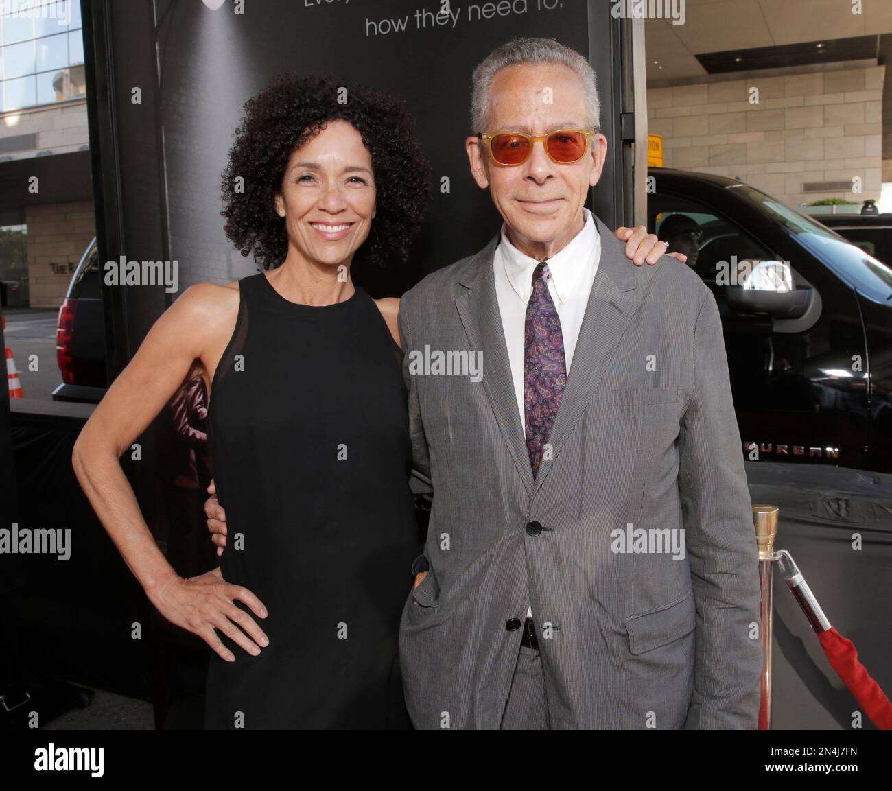 Los Angeles Film Festival director Stephanie Allain and LAFF artistic director David Ansen ...