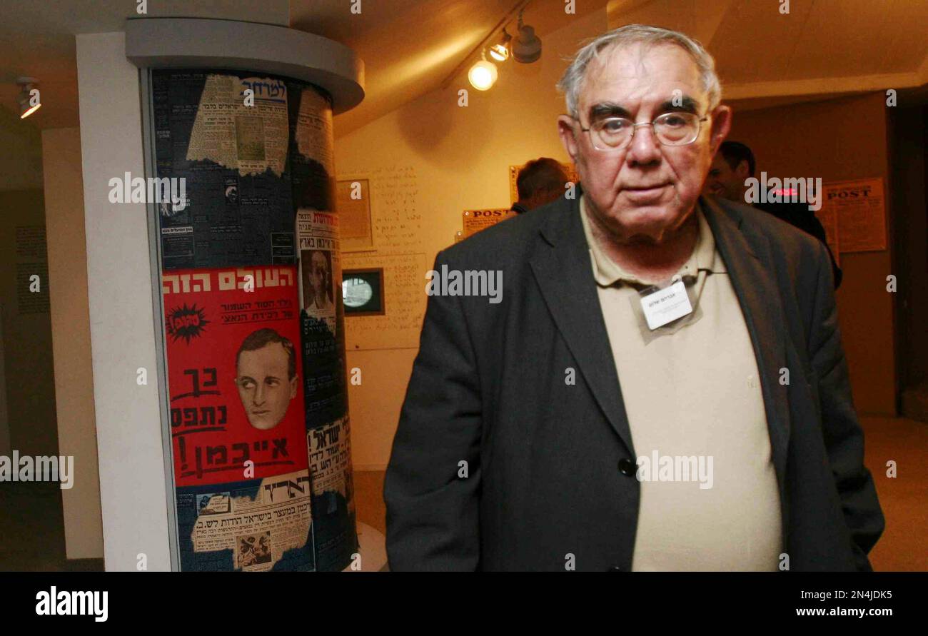 In this Jan 14, 2007 photo, former Israeli Shin Bet chief Avraham ...