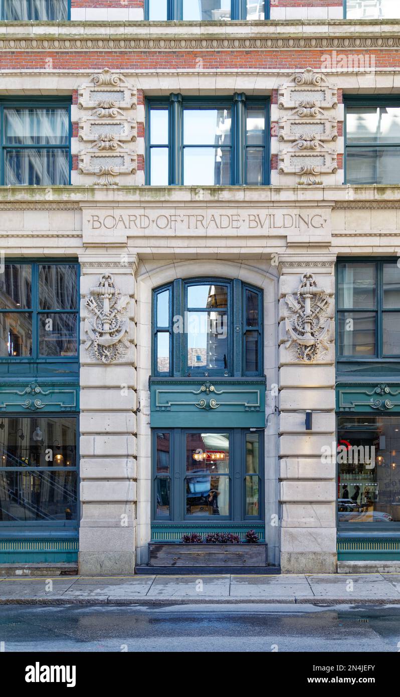 Boston Custom House District: Board of Trade Building is richly ...