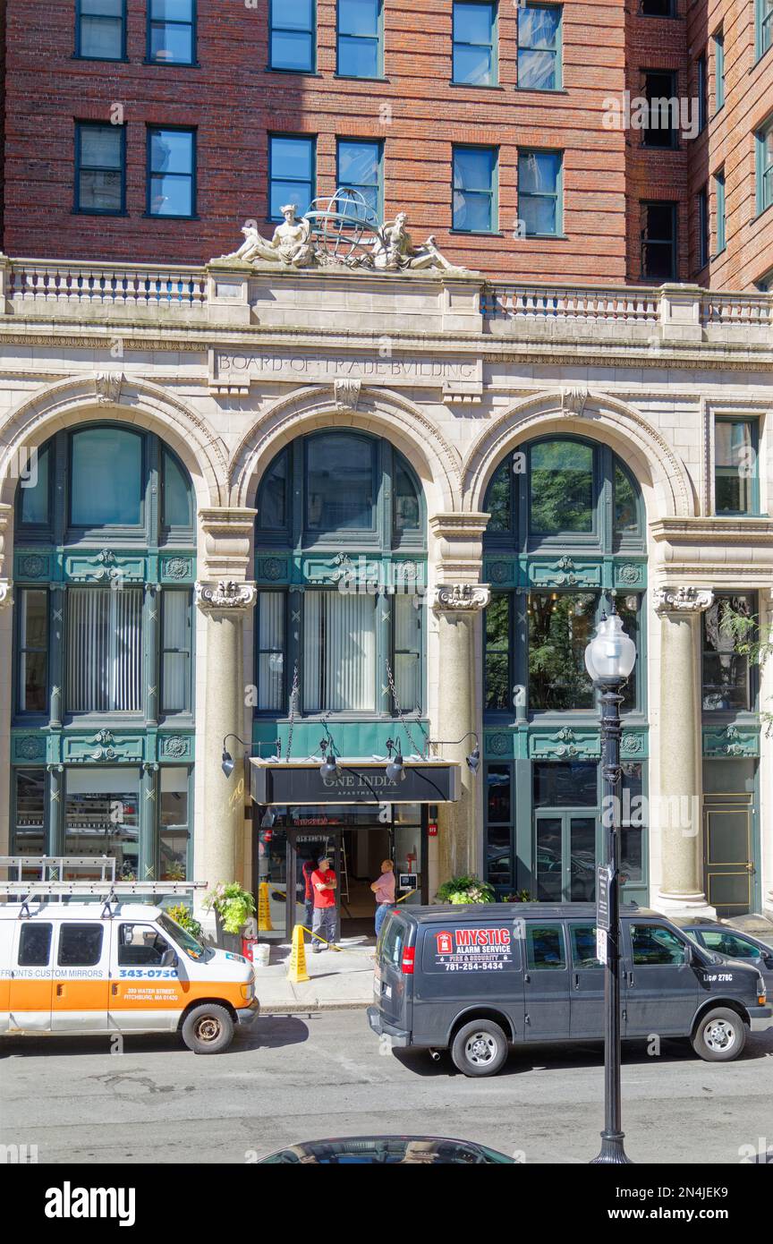Boston Custom House District: Board of Trade Building is richly ...