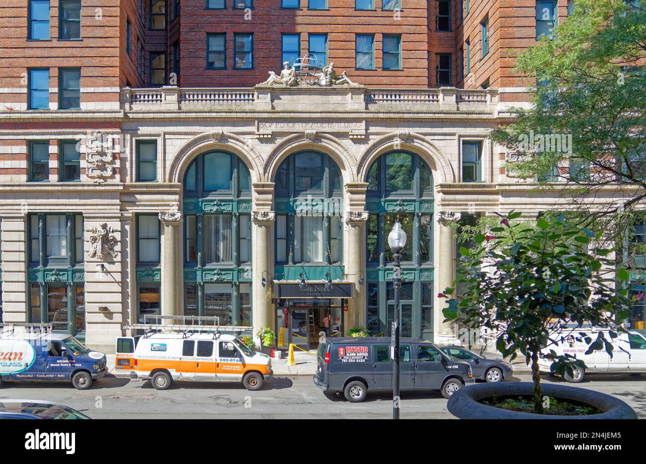 Boston Custom House District: Board of Trade Building is richly ...