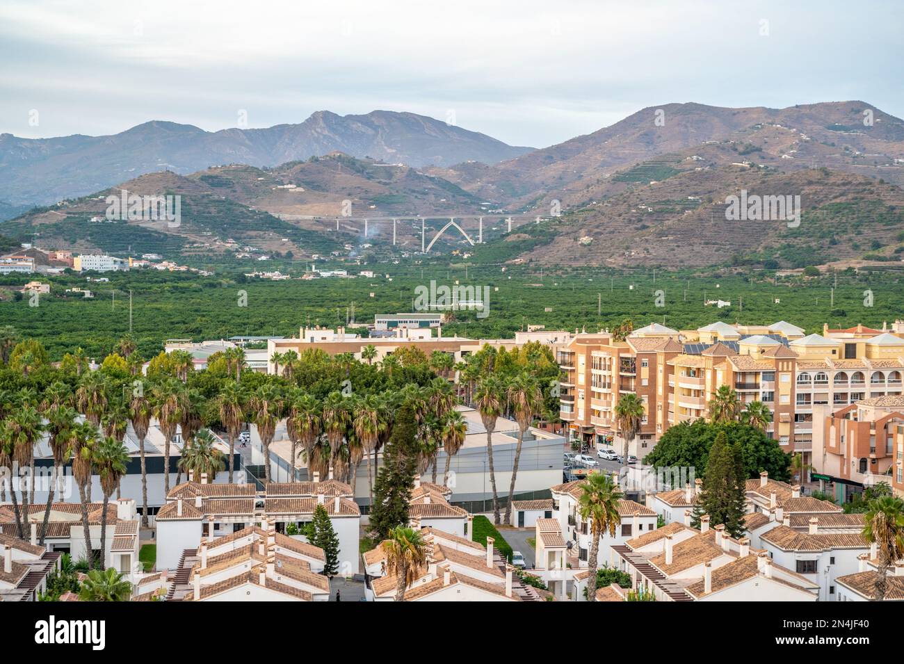 Mortil area along Mediterranean coast, Spain Stock Photo - Alamy