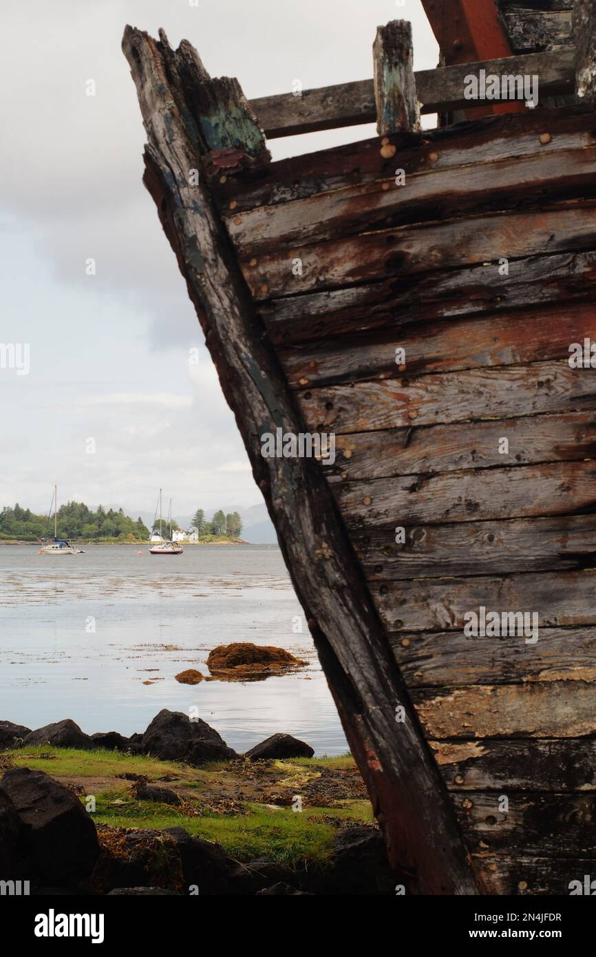 Rotting wooden boats hi-res stock photography and images - Alamy