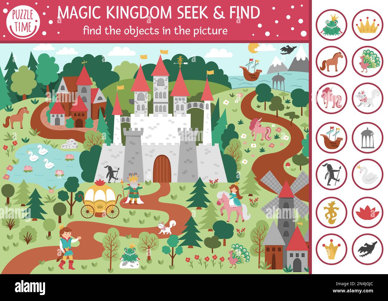 Find hidden objects Stock Vector Images - Alamy