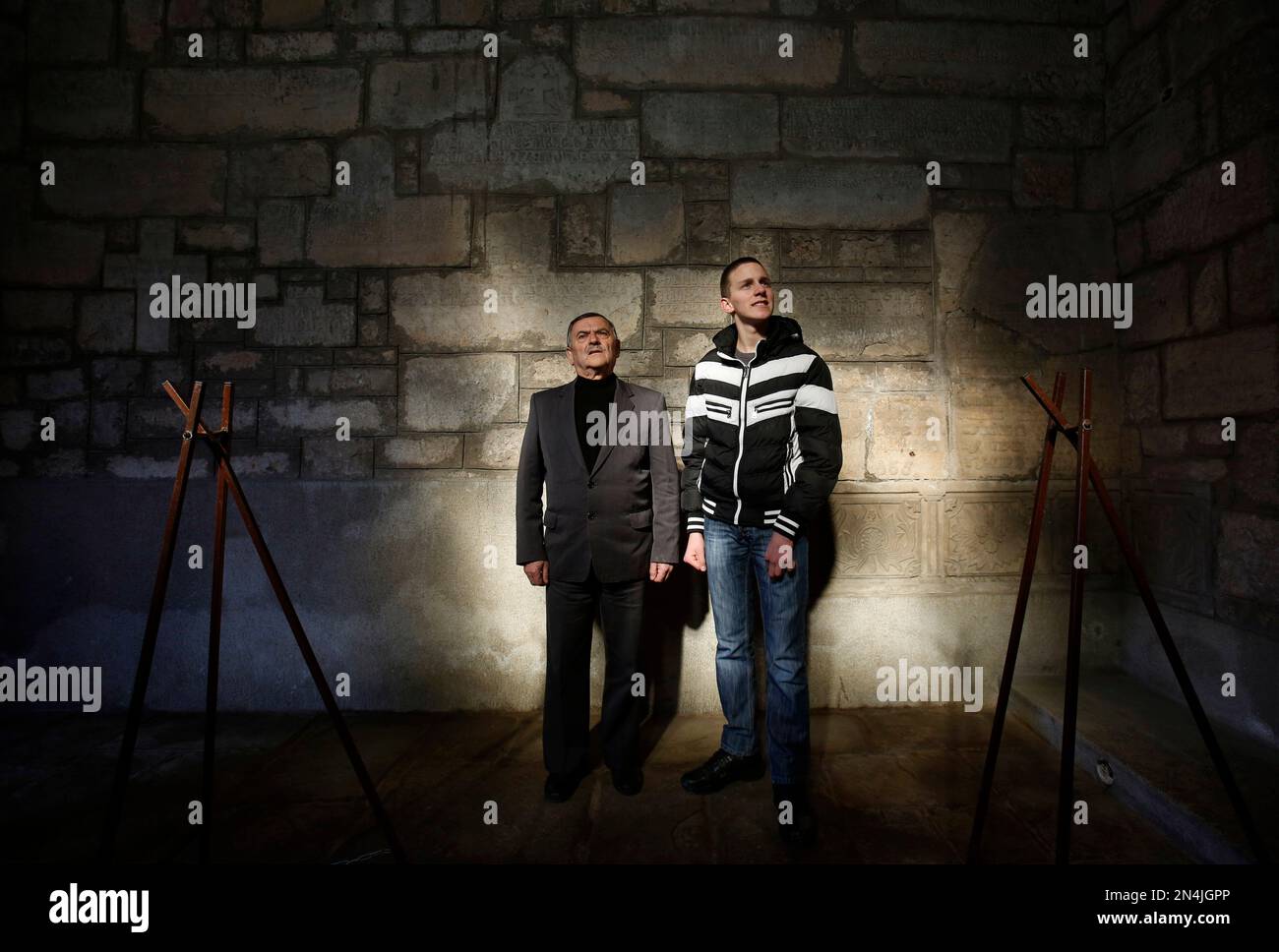 In this Feb. 4, 2014 photo, Gavrilo Princip's nephew Nikola Princip, 79 ...