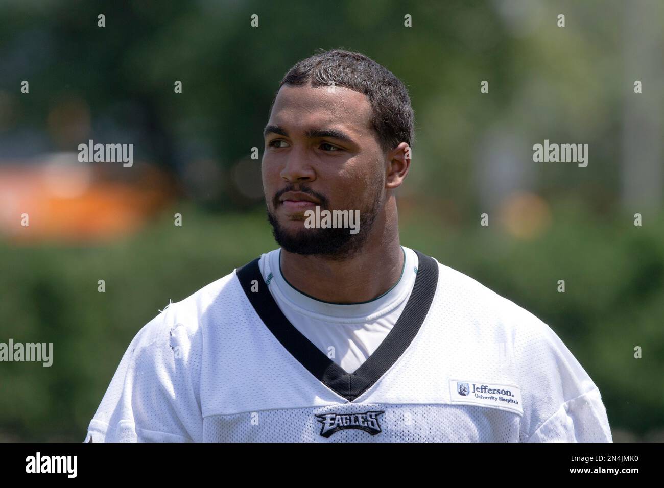 Philadelphia Eagles' Marcus Smith II walks off the field after NFL ...