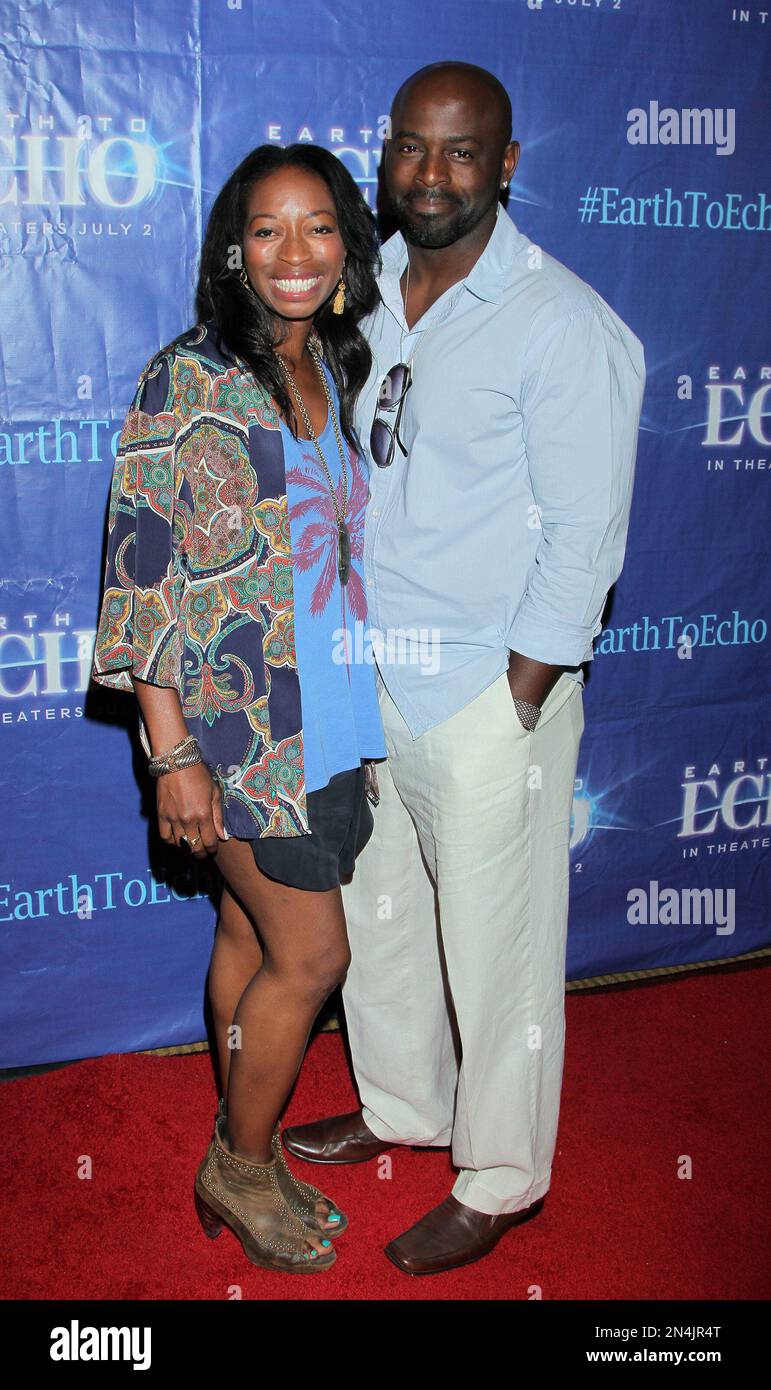Actors Dahn Dior Ballard and Alimi Ballard seen at Holly Robinson Peete ...