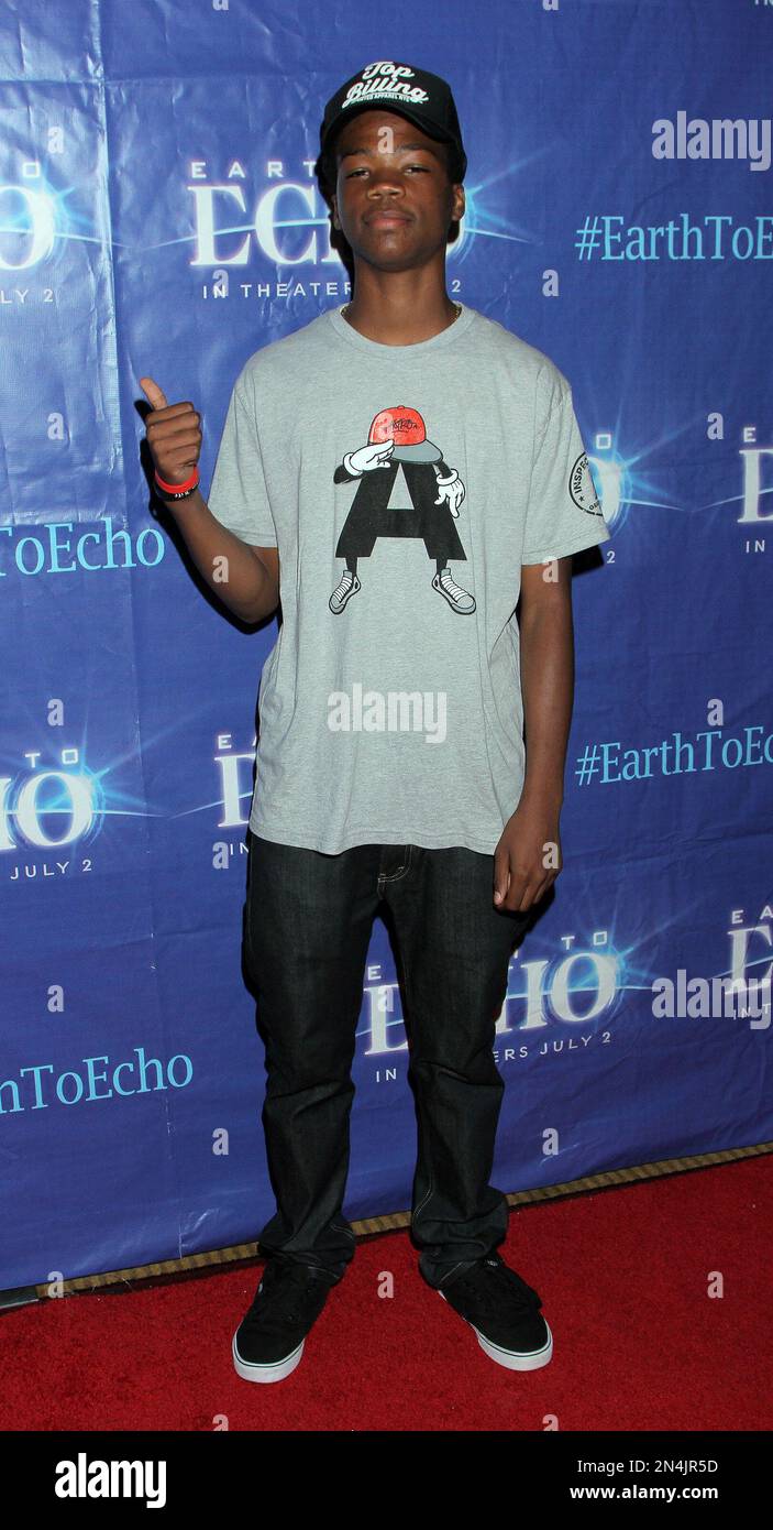 Actor Brian Bradley aka Astro seen at Holly Robinson Peete's Screening ...