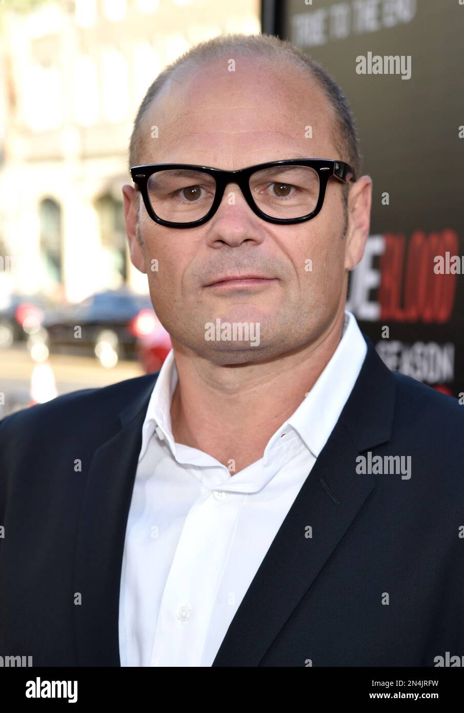 Chris Bauer arrives at the Los Angeles premiere of the 7th and final ...