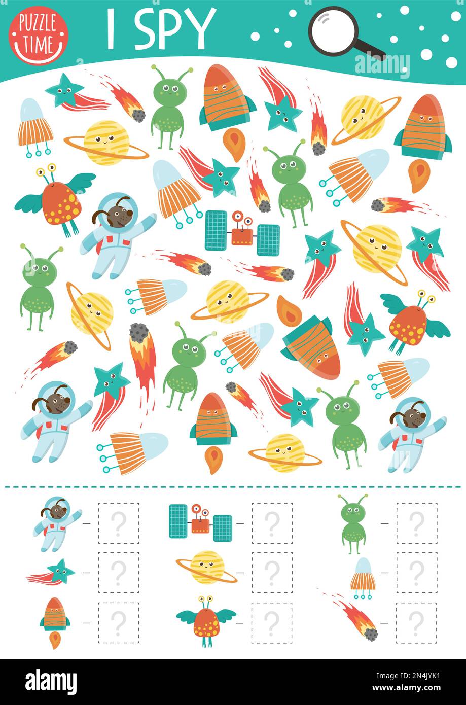 Astronomy Puzzles Printable