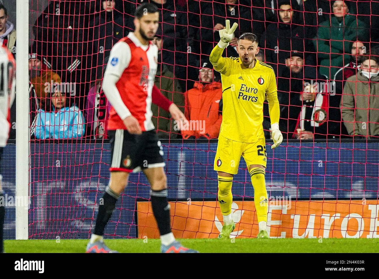 Rotterdam - Feyenoord keeper Timon Wellenreuther during the match ...