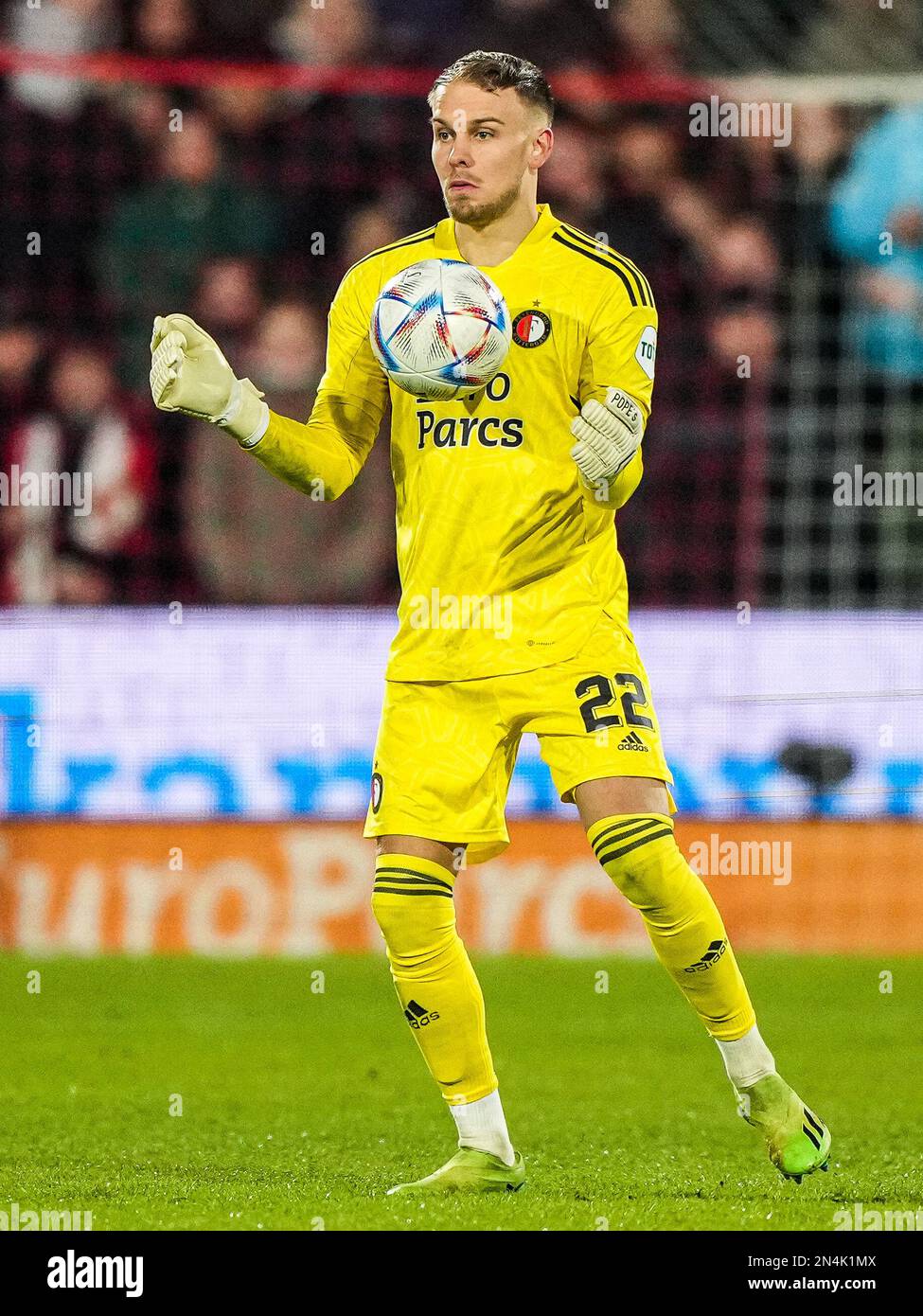 Rotterdam - Feyenoord keeper Timon Wellenreuther during the match ...