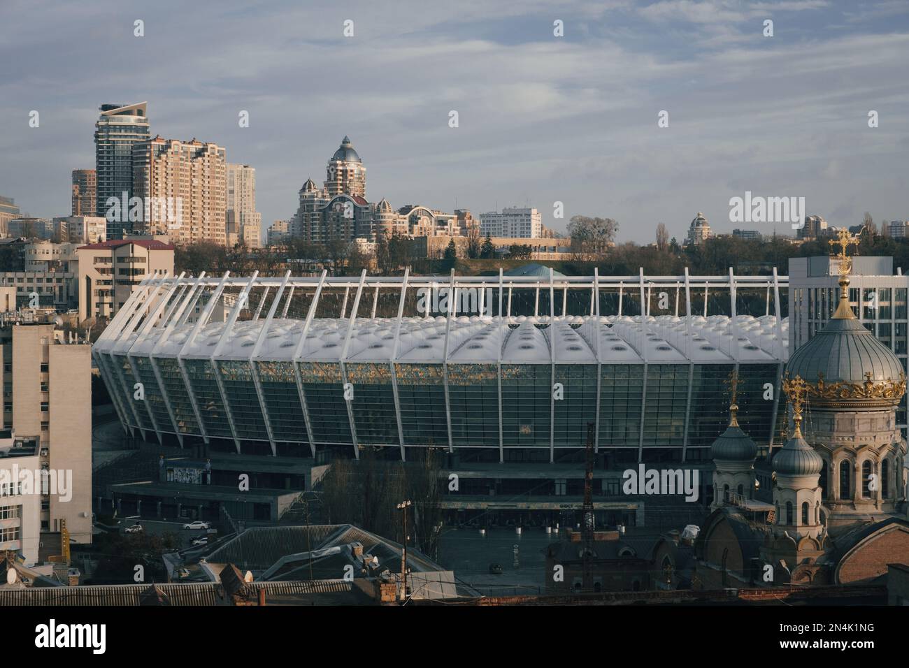 Olimpiysky soccer stadium hi-res stock photography and images - Alamy
