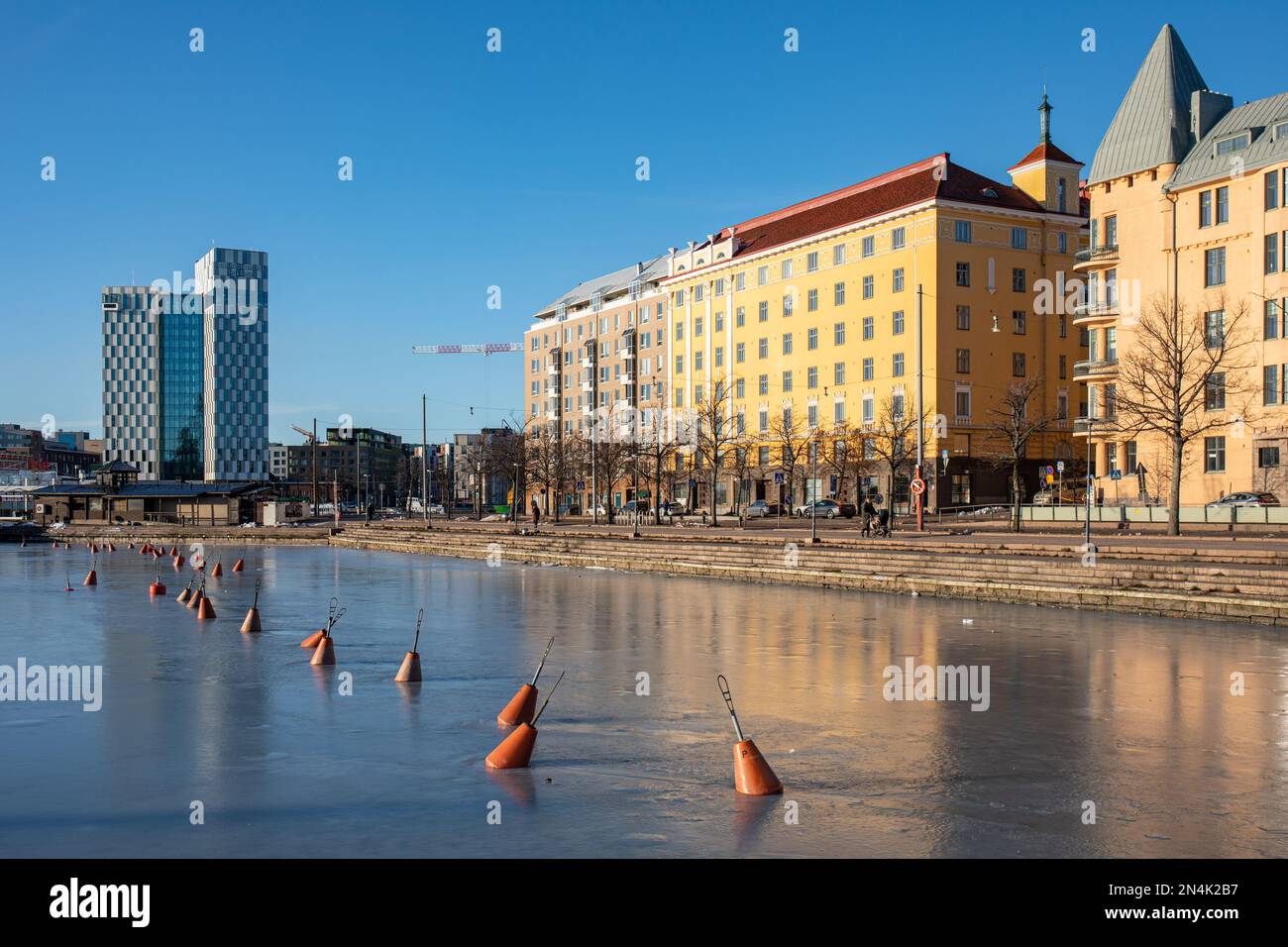 Frozen hietalahti bay hi-res stock photography and images - Alamy