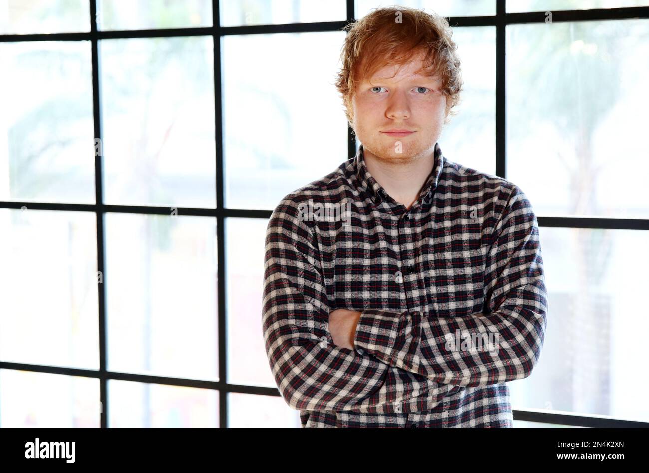 Ed Sheeran poses for a portrait on Monday, June 16, 2014 in Los Angeles ...