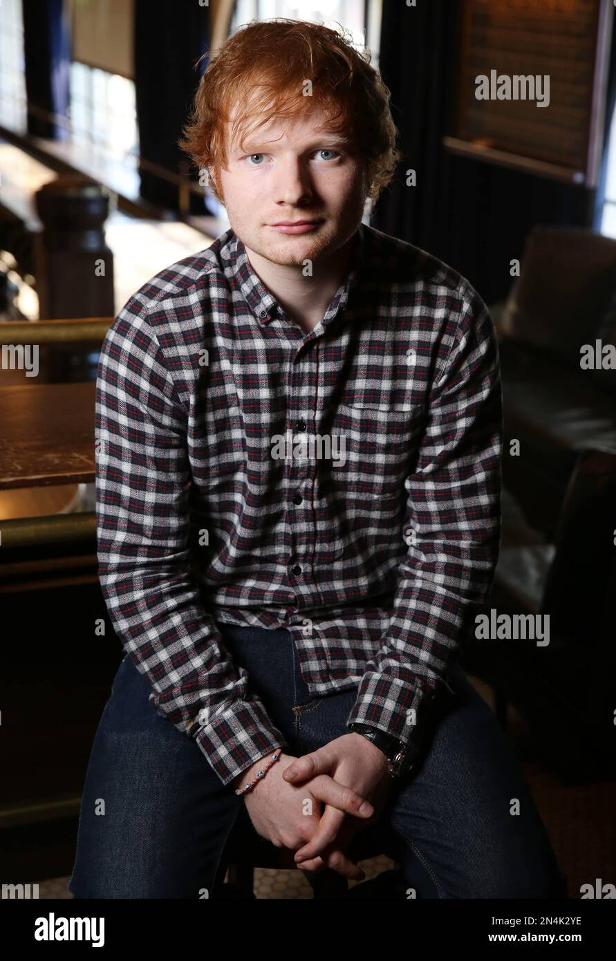 Ed Sheeran poses for a portrait on Monday, June 16, 2014 in Los Angeles ...