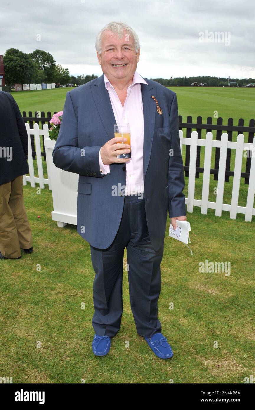 Actor Christophe Biggins attends the Cartier Queen's Cup polo final at ...