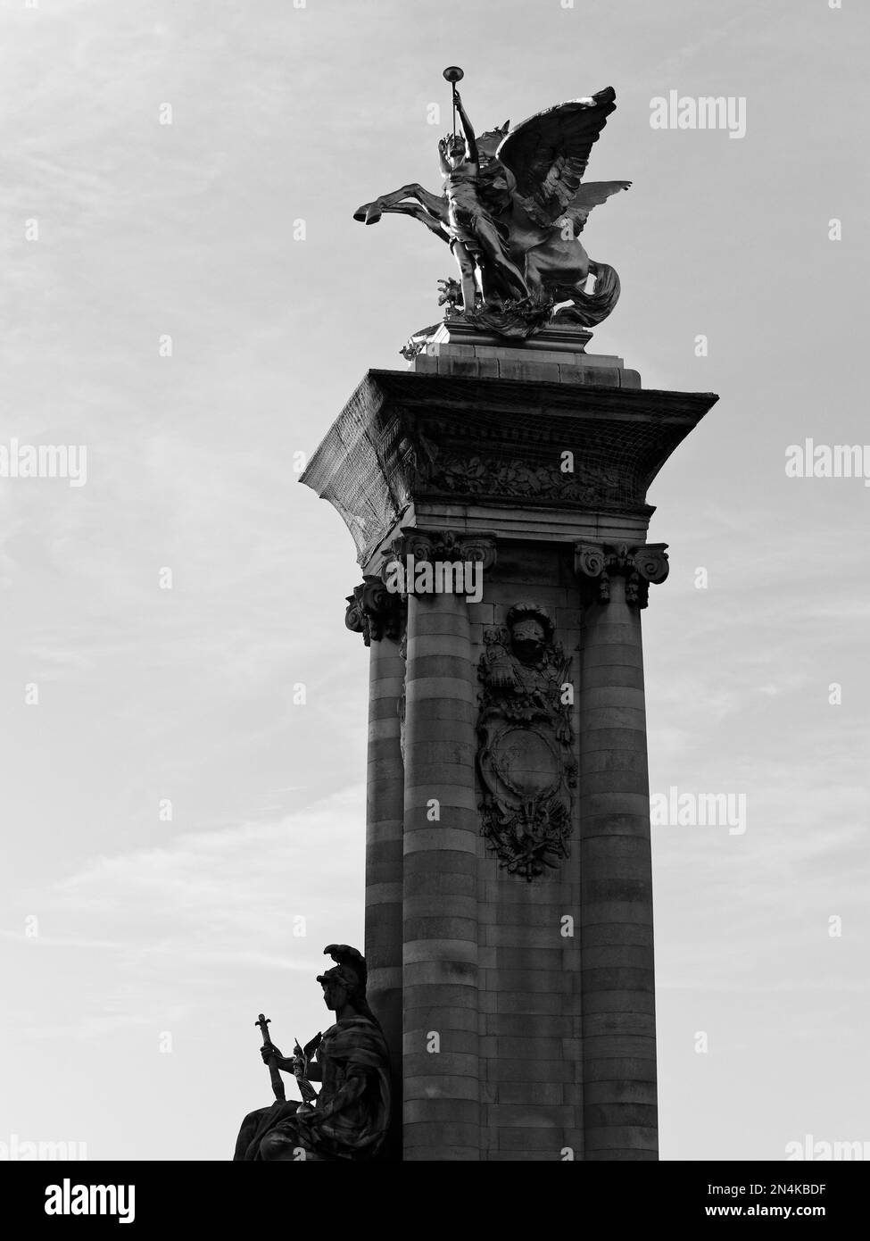 France paris statue alexandre hi-res stock photography and images - Alamy