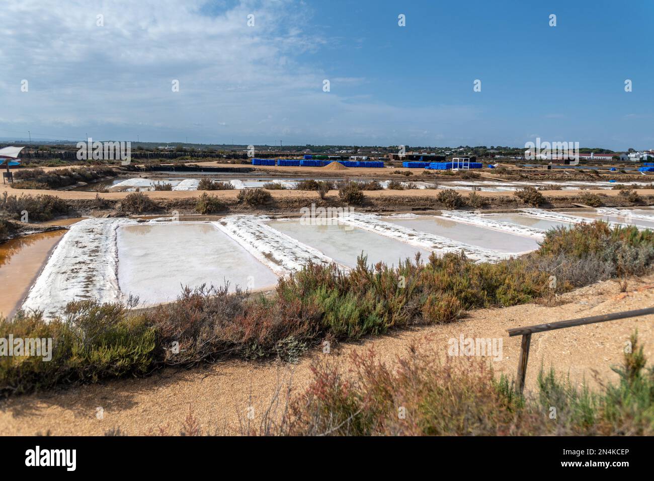Salt marshes, Isla Cristina, Spain Stock Photo - Alamy