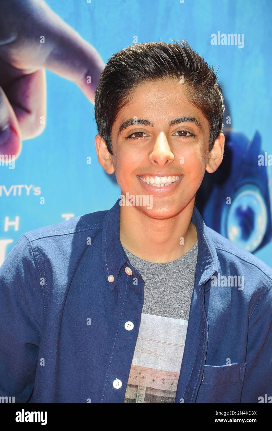 Karan Barr arrives at The Los Angeles Film Festival Earth to Echo ...