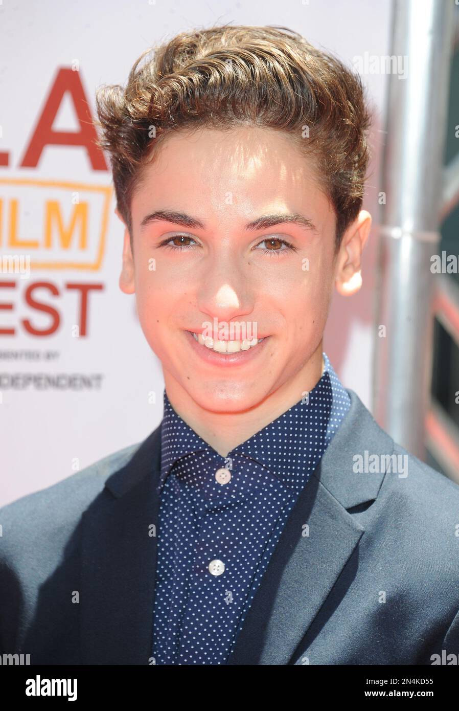 Teo Halm arrives at The Los Angeles Film Festival Earth to Echo ...