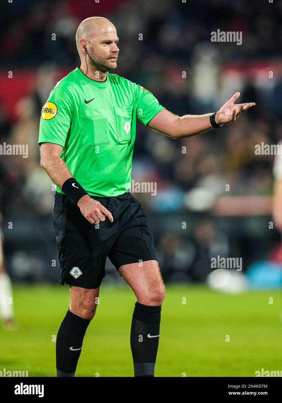 Rotterdam - Referee Rob Dieperink during the match between Feyenoord v ...