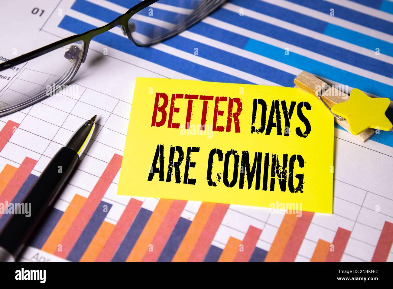 Better days are coming hi-res stock photography and images - Alamy
