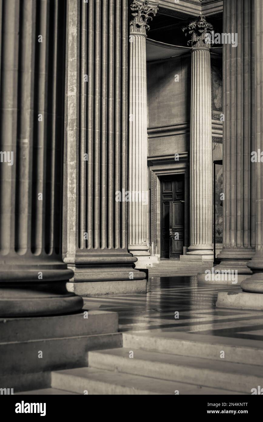 The Panthéon, a Neoclassical monument that is since French Revolution ...