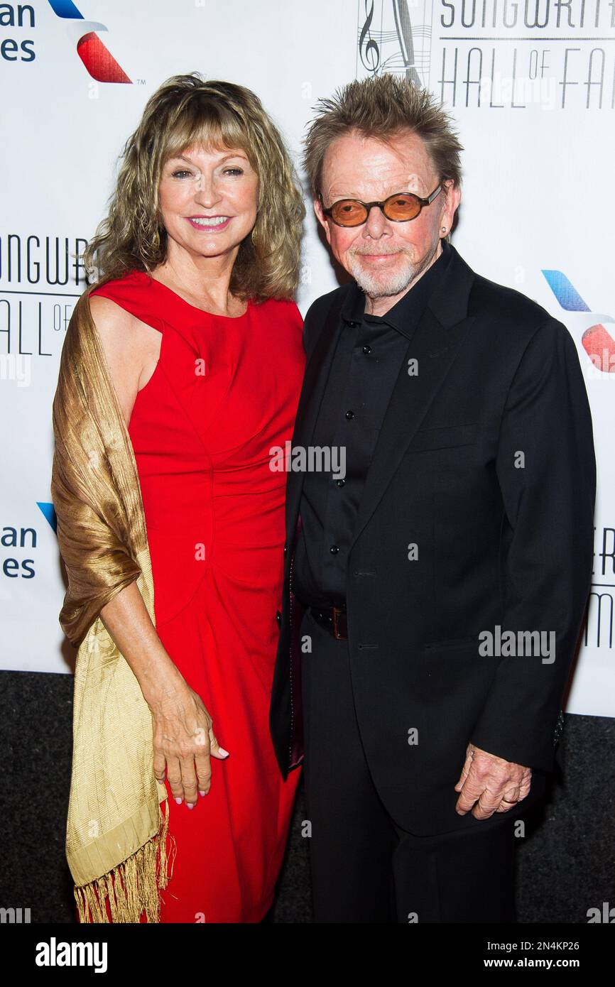 Paul Williams and Mariana Williams attend the Songwriters Hall of Fame ...
