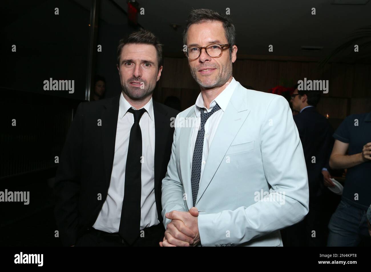 Director David Michod and Guy Pearce at The US Premiere of "The Rover ...