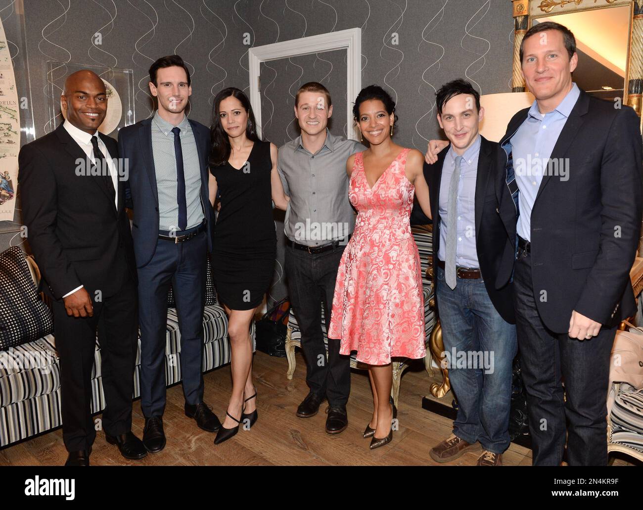 IMAGE DISTRIBUTED FOR FOX - Cast members, from left, Andrew Stewart ...