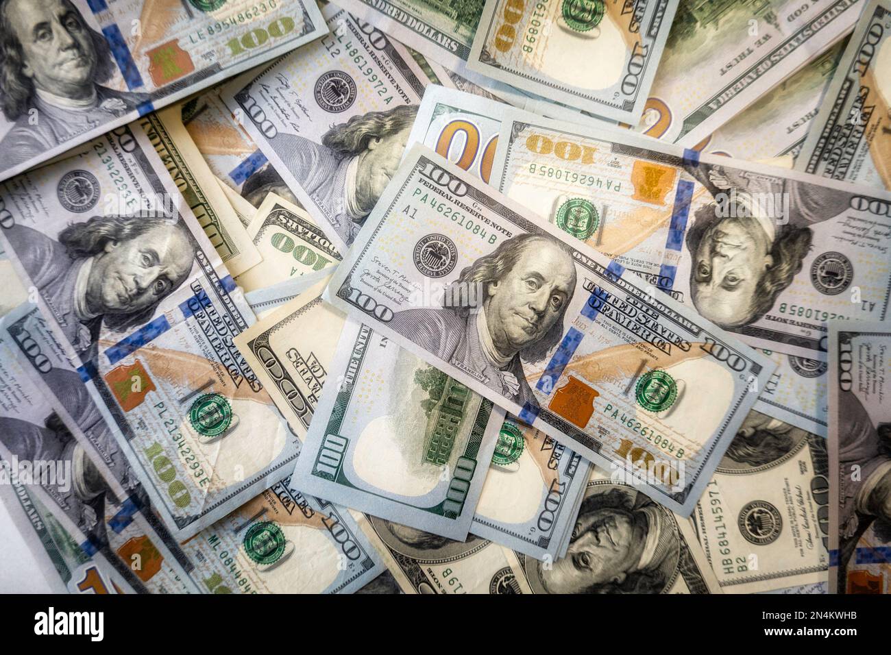 Benjamin Franklin is featured on the federal reserve bank note $100 ...