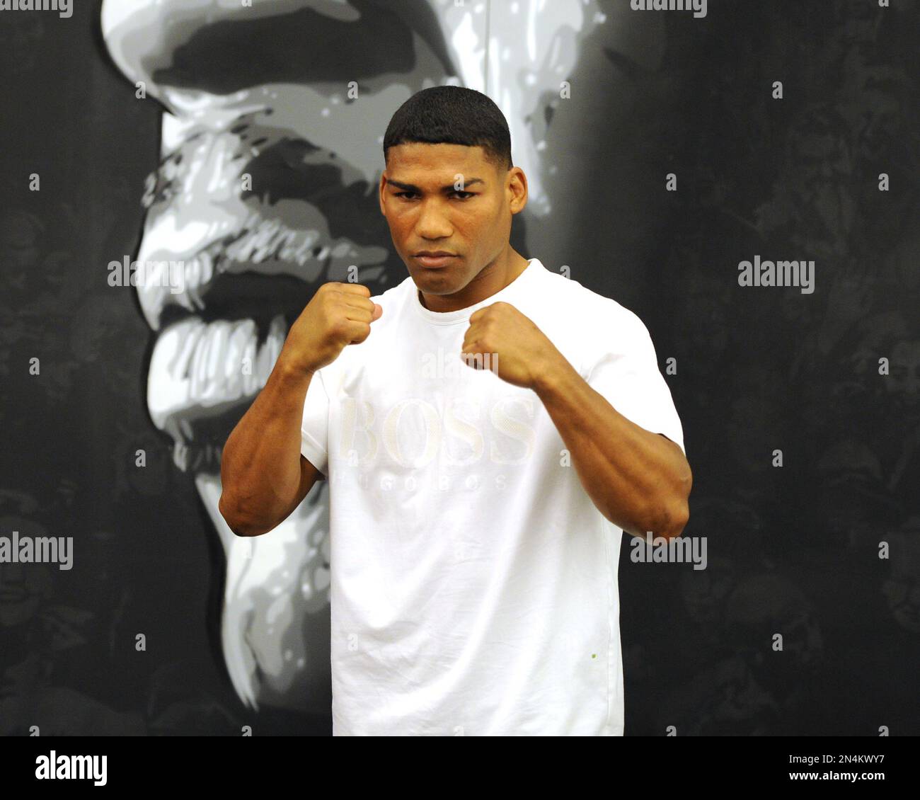Curtis "50 Cent" Jackson appears to promote the World Boxing ...