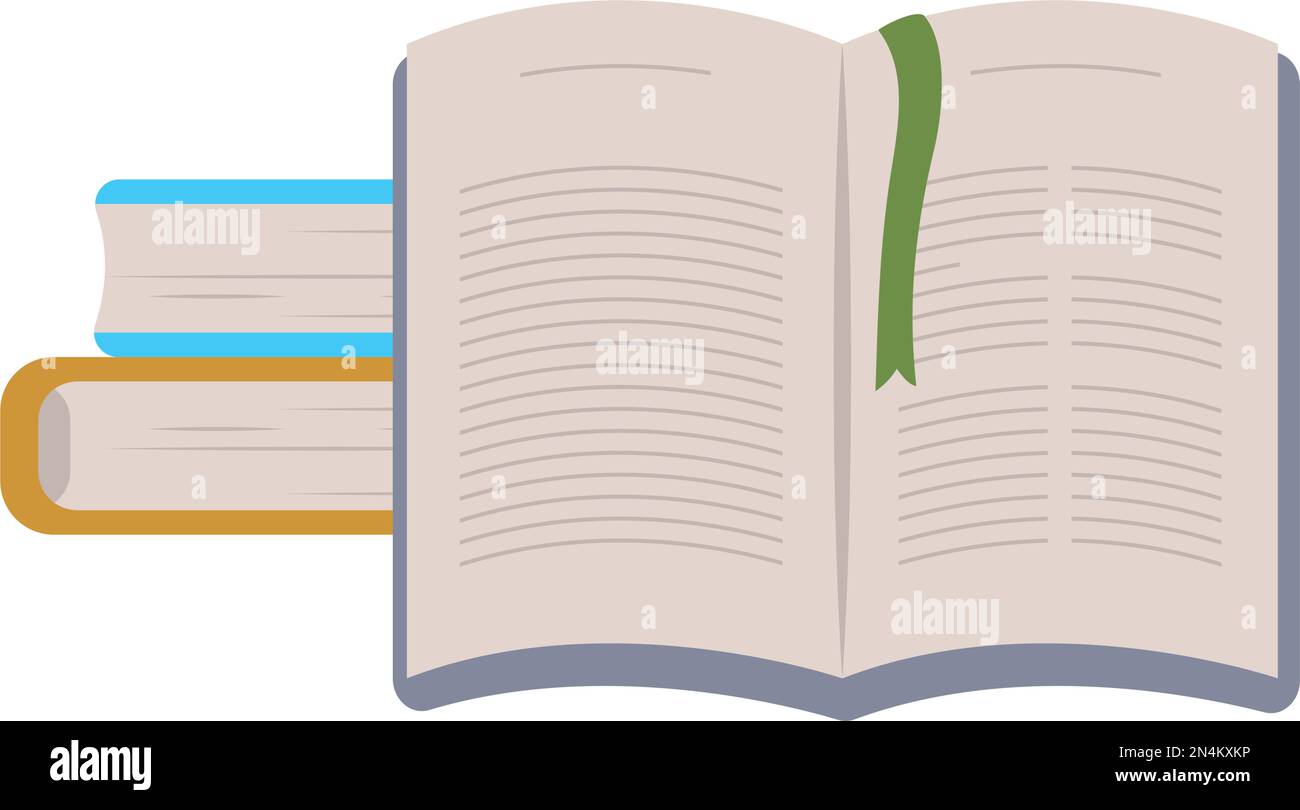 three text books library Stock Vector Image & Art - Alamy