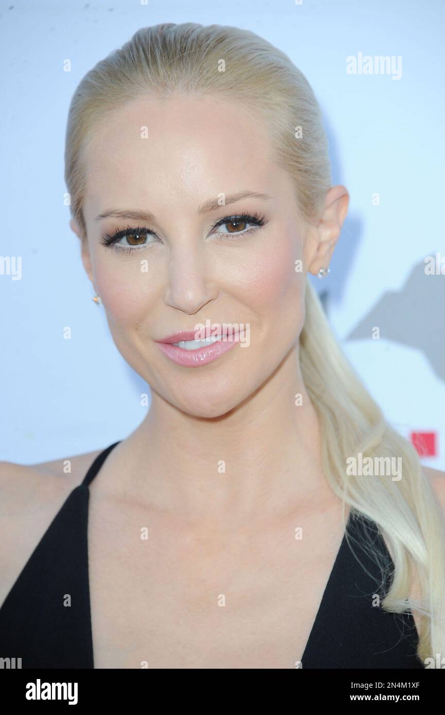 Louise Linton arrives at Pathway to the Cure Benefit at Santa Monica ...