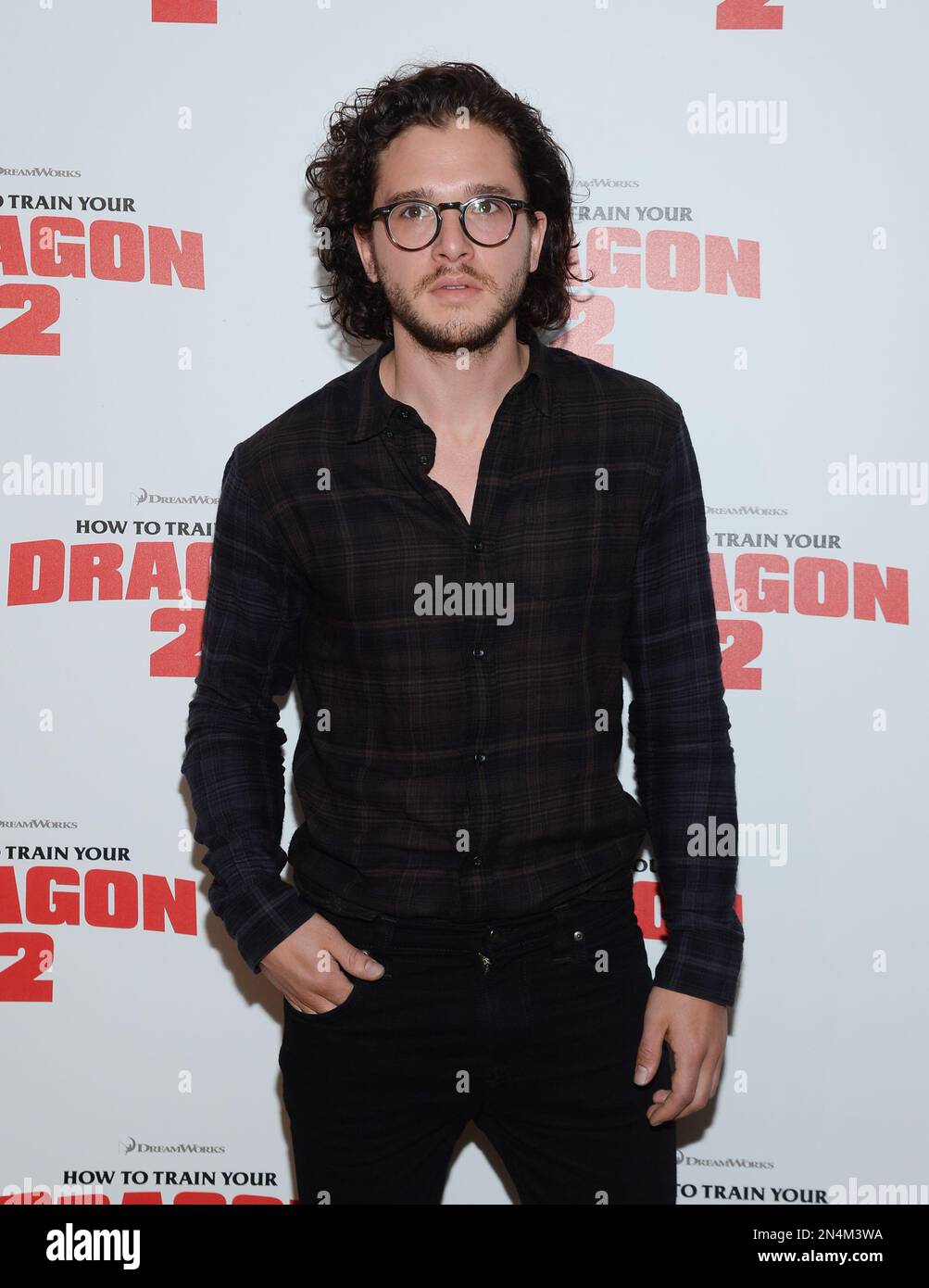 Actor Kit Harington attends a special screening of "How To Train Your ...