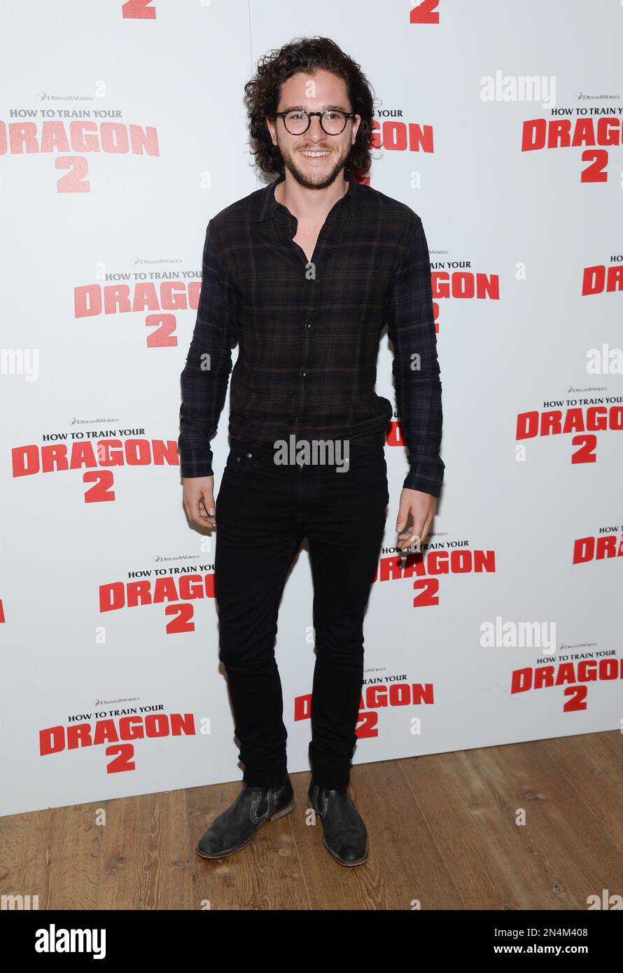 Actor Kit Harington attends a special screening of "How To Train Your ...