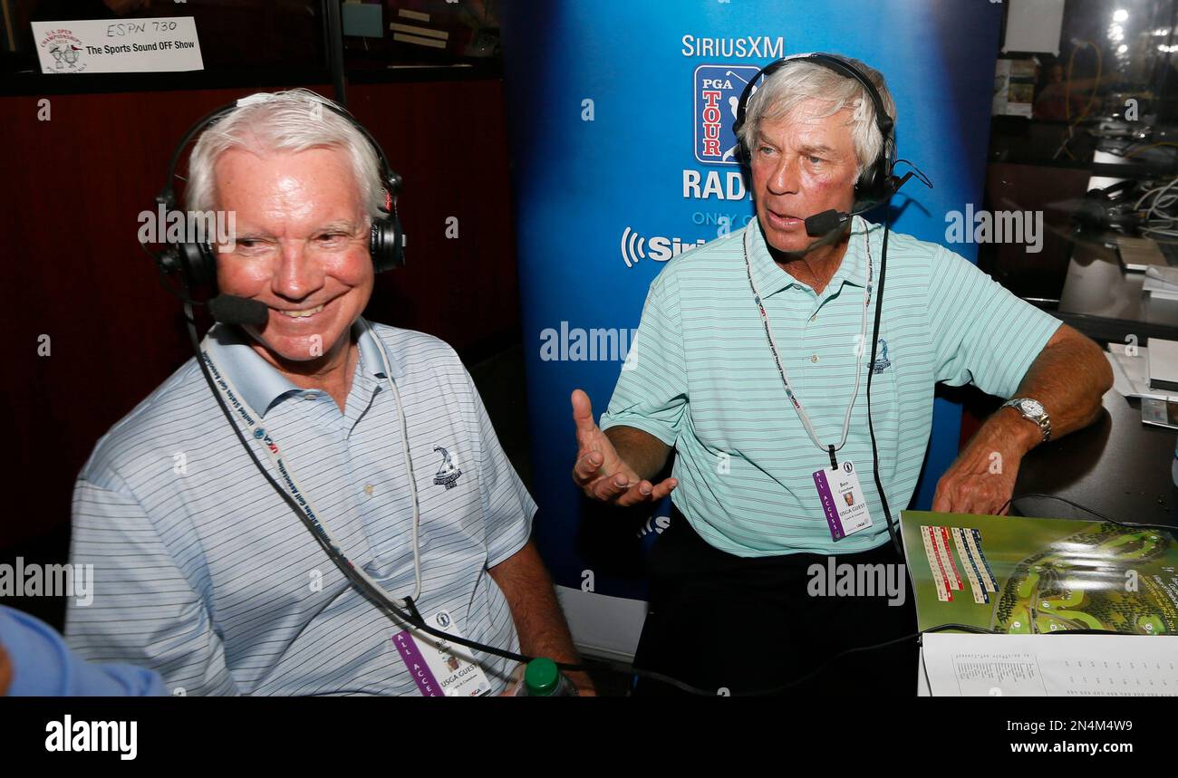 Ben Crenshaw is seen at Ben Crenshaw for Sirius XM Radio at the US Open ...