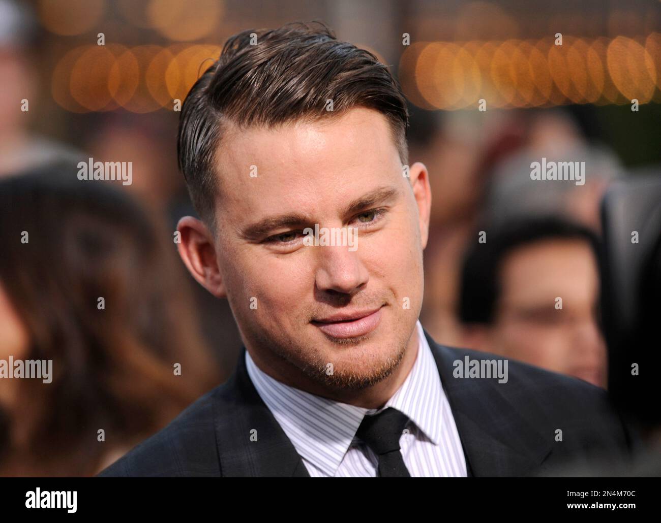 Channing Tatum arrives at the Los Angeles premiere of "22 Jump Street ...