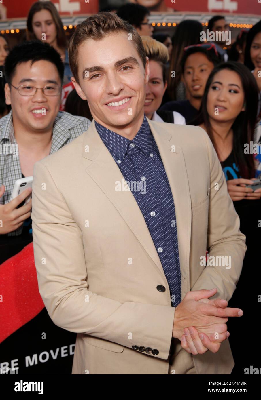 Dave Franco arrives at the premiere of "22 Jump Street" at the Regency ...