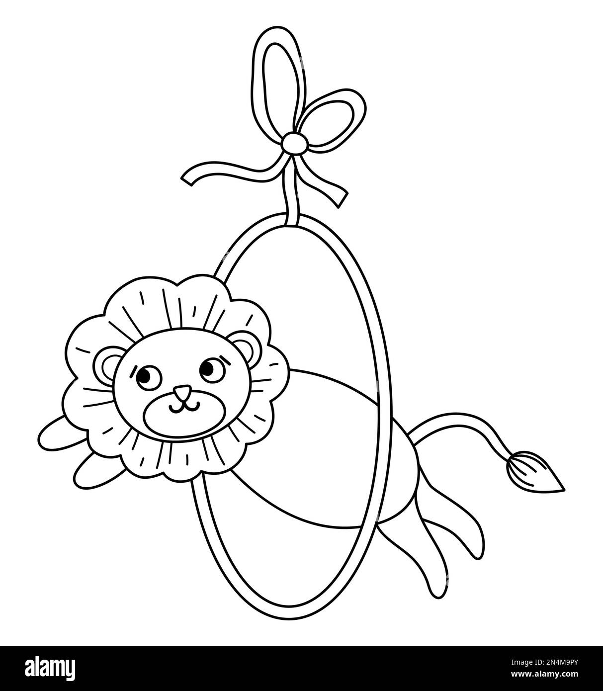 Circus Animal Clipart Black And White