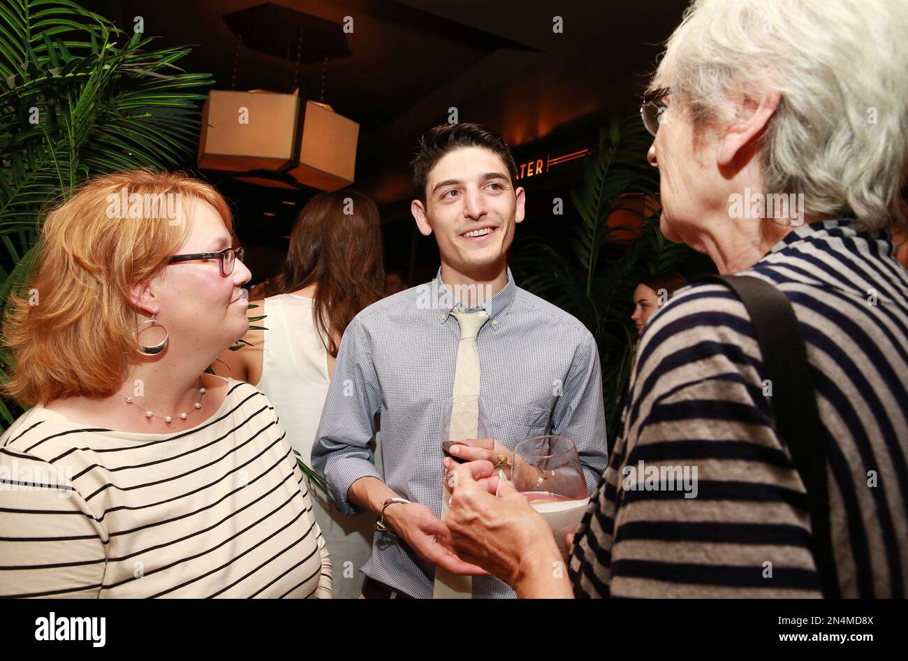 IMAGE DISTRIBUTED FOR AMERICAN EXPRESS - From left, Melissa Kimmel ...